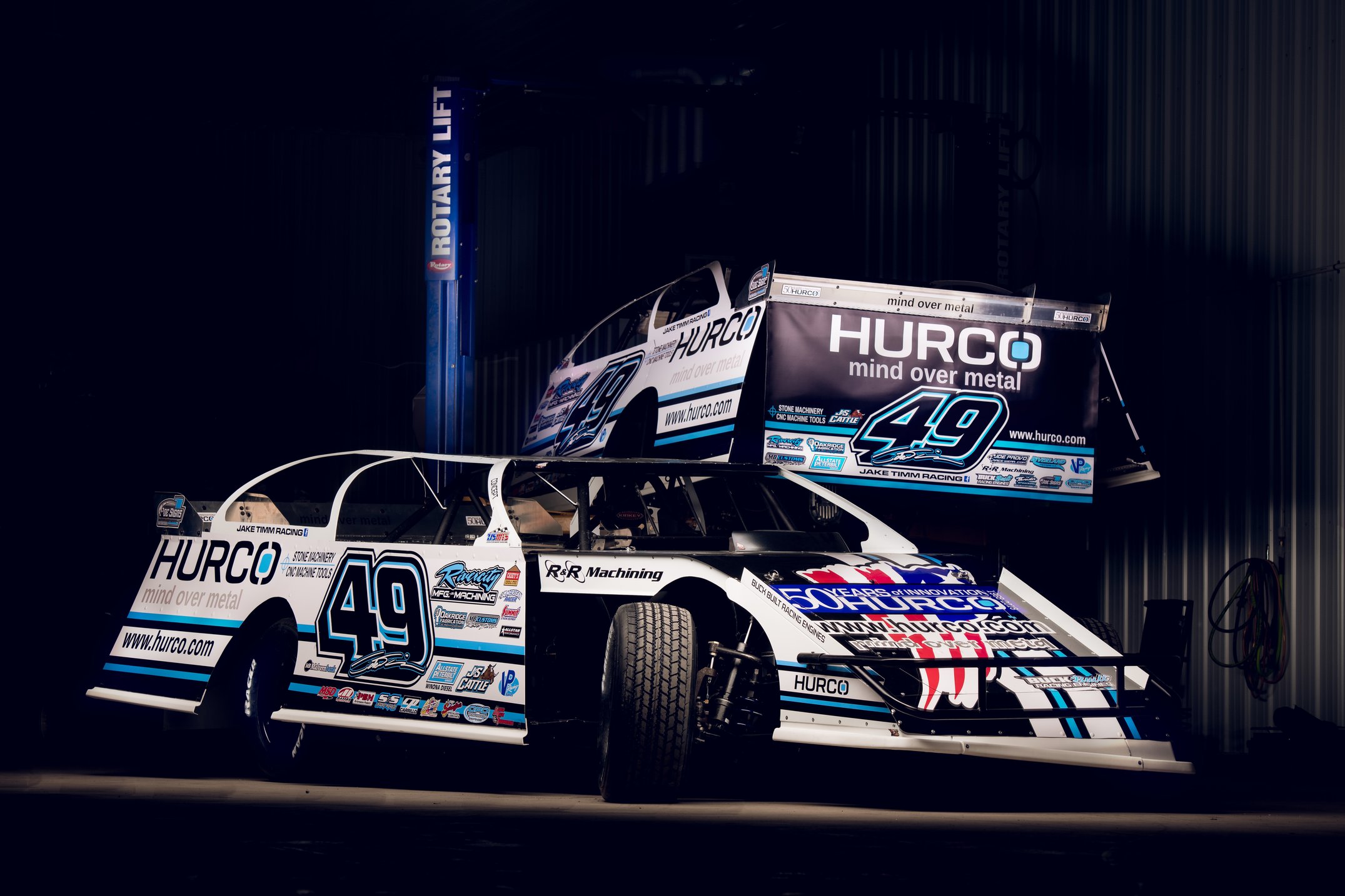 Hurco Sponsors Machinist's Dirt Track Race Team