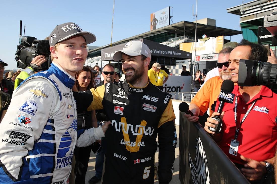 After the race: The Hurco car and the Indy 500